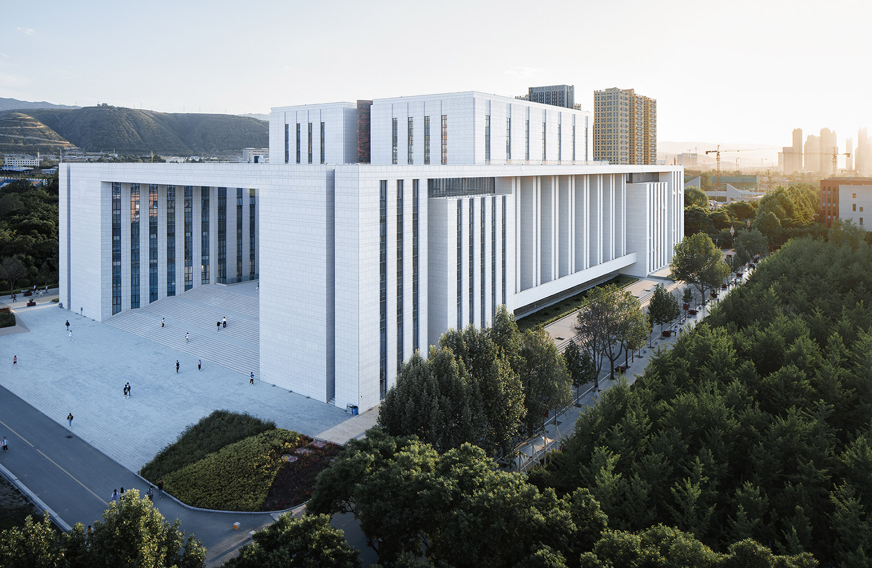 West Campus Library, Lanzhou University of Technology, China by ...