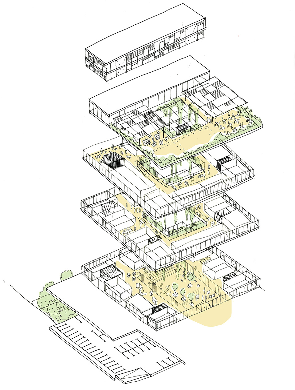 Campus Infobip by 3LHD - 谷德设计网