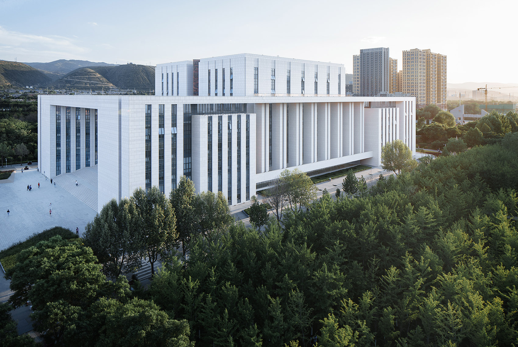 West Campus Library, Lanzhou University of Technology, China by ...