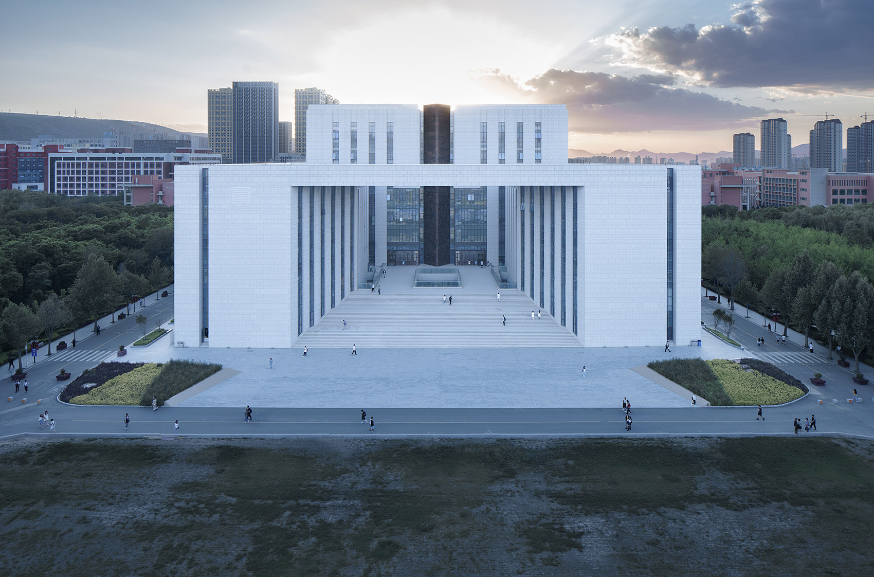 West Campus Library, Lanzhou University of Technology, China by ...