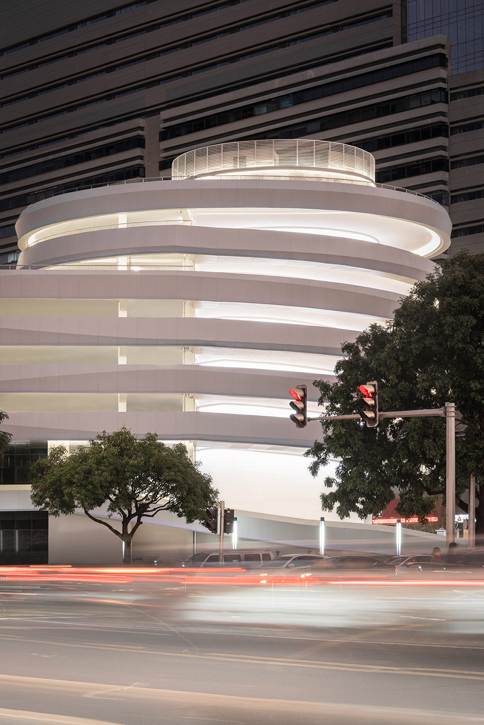 Dongguan CBD Parking Building, China by GWP Architects - 谷德设计网