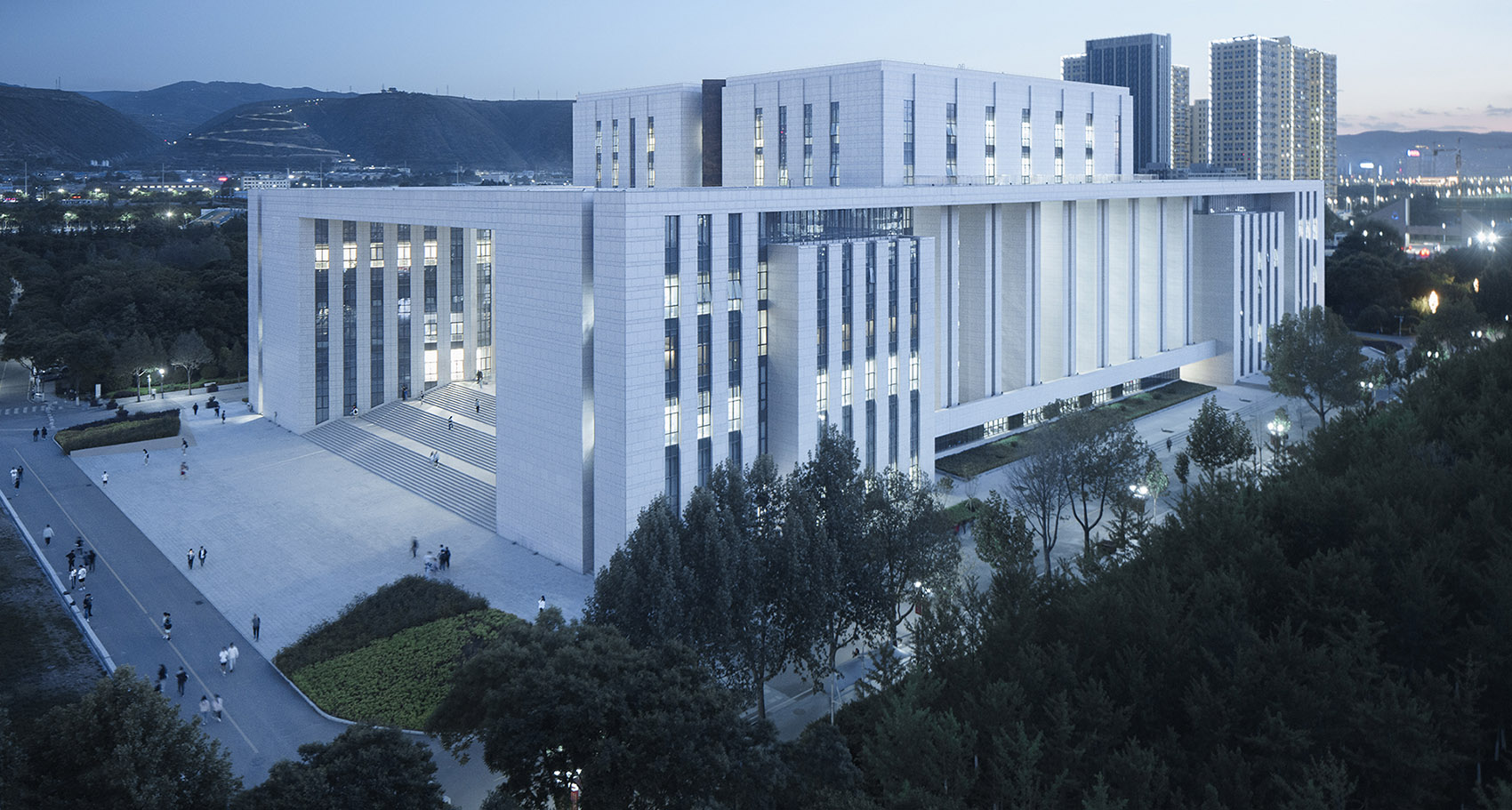 West Campus Library, Lanzhou University of Technology, China by ...