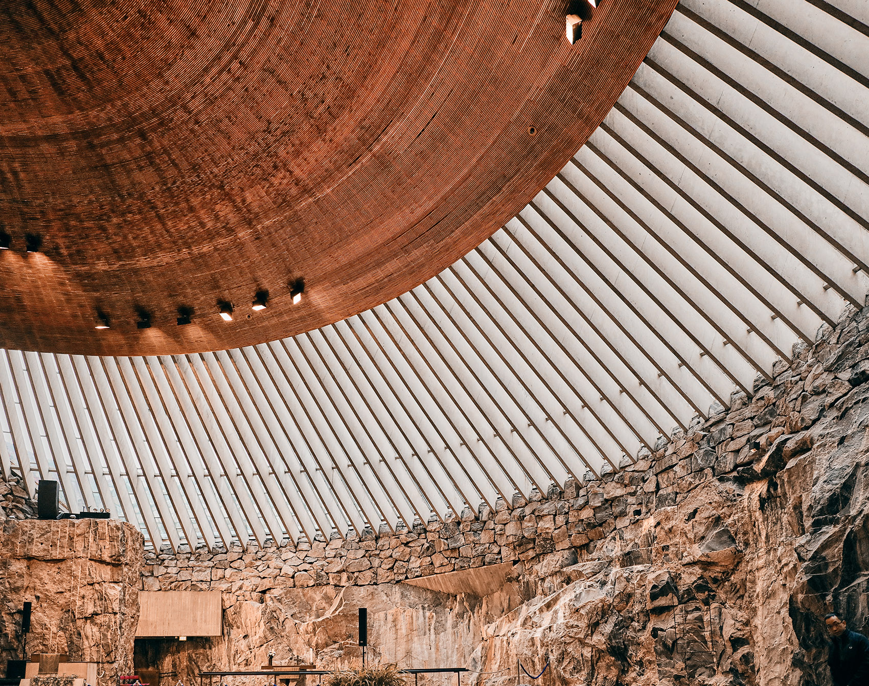 Photography: Rock Church, Helsinki by Kejia Mei - 谷德设计网