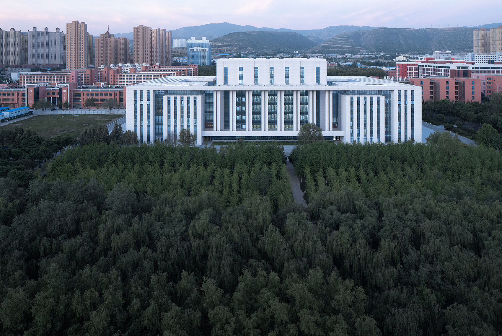 West Campus Library, Lanzhou University of Technology, China by ...