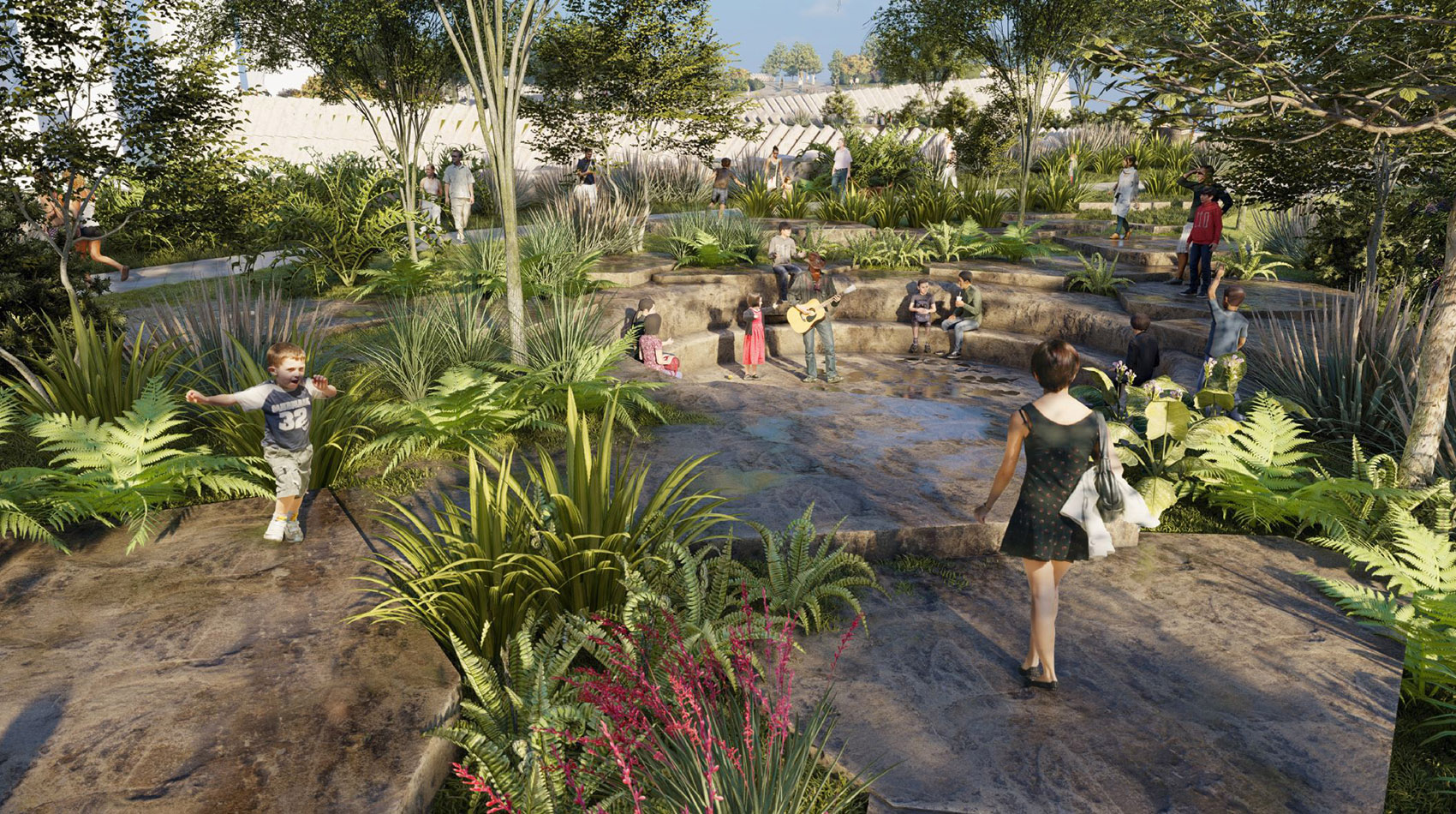 The Landscape Scheme of Shenzhen Natural History Museum, China by B+H ...