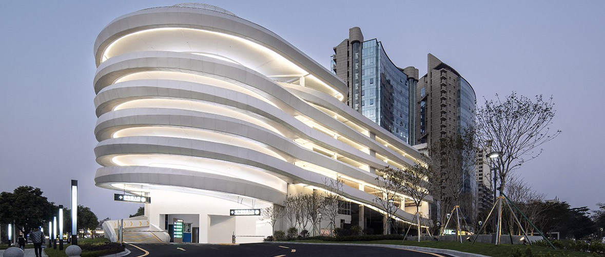 Dongguan CBD Parking Building, China by GWP Architects - 谷德设计网