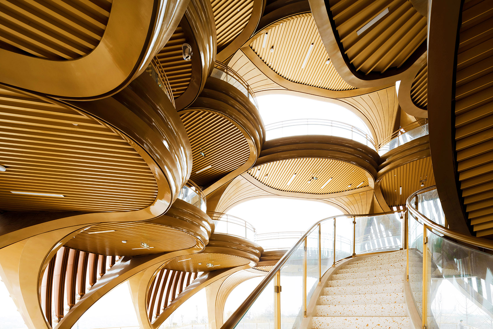 Panda Tower in Chengdu Research Base of Giant Panda Breeding, China by ...