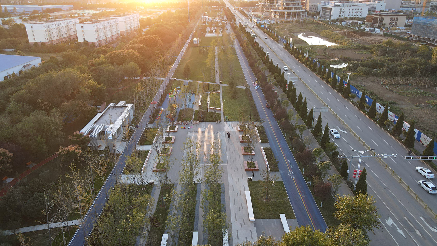 Science & Technology Innovation Green Corridor (Phase I), China by Tong ...