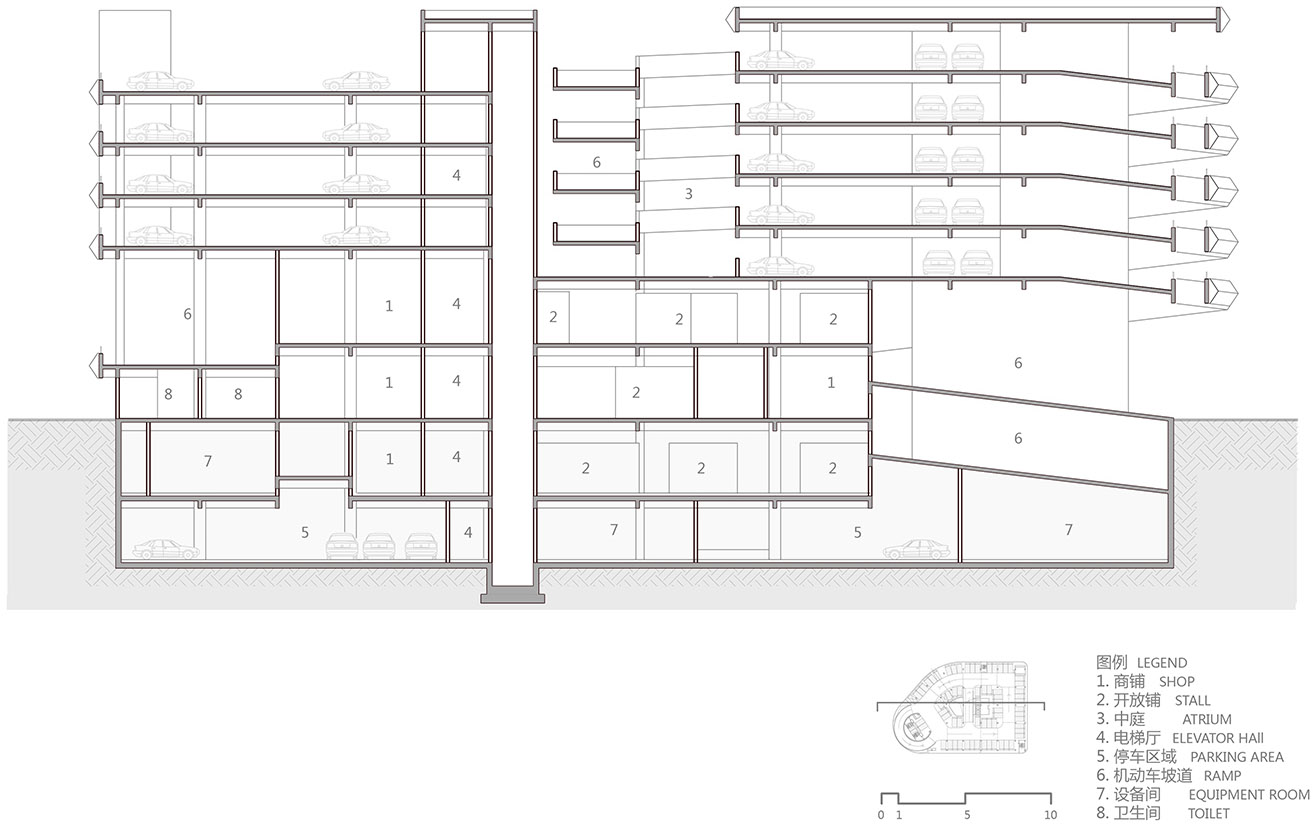 Dongguan CBD Parking Building, China by GWP Architects - 谷德设计网