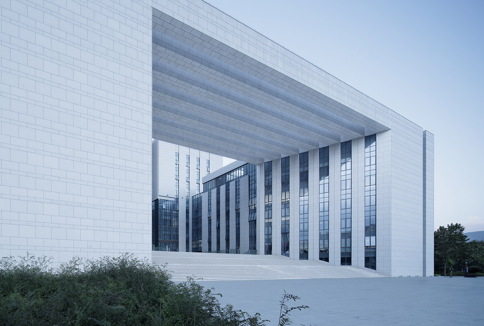 兰州理工大学西校区图书馆 / 浙江大学建筑设计研究院 - 谷德设计网