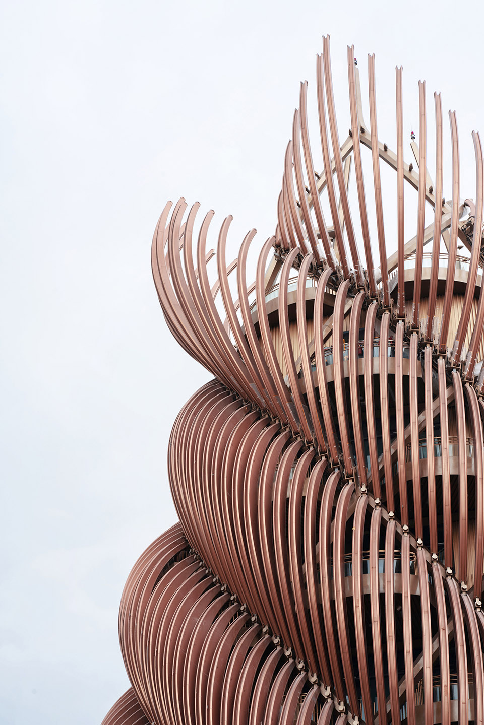 Panda Tower in Chengdu Research Base of Giant Panda Breeding, China by ...