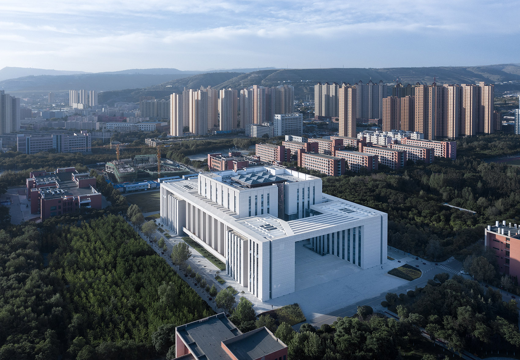West Campus Library, Lanzhou University of Technology, China by ...