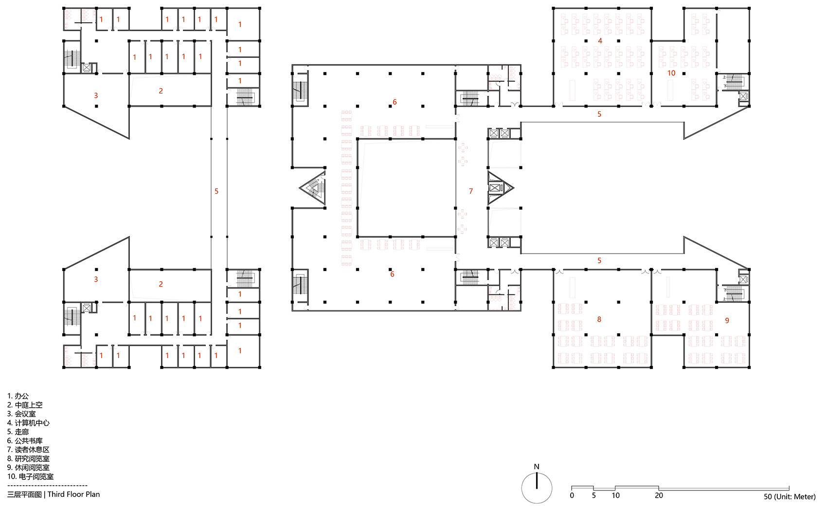 West Campus Library, Lanzhou University of Technology, China by ...