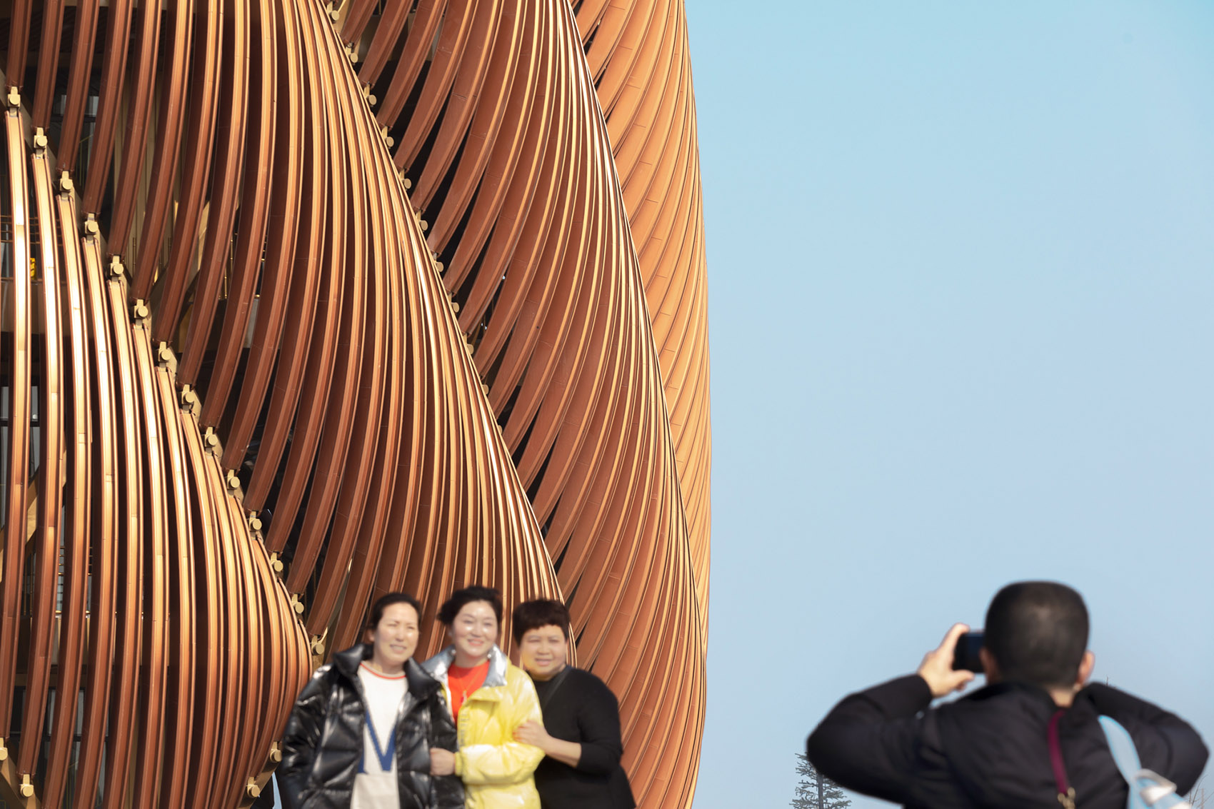 Panda Tower in Chengdu Research Base of Giant Panda Breeding, China by ...