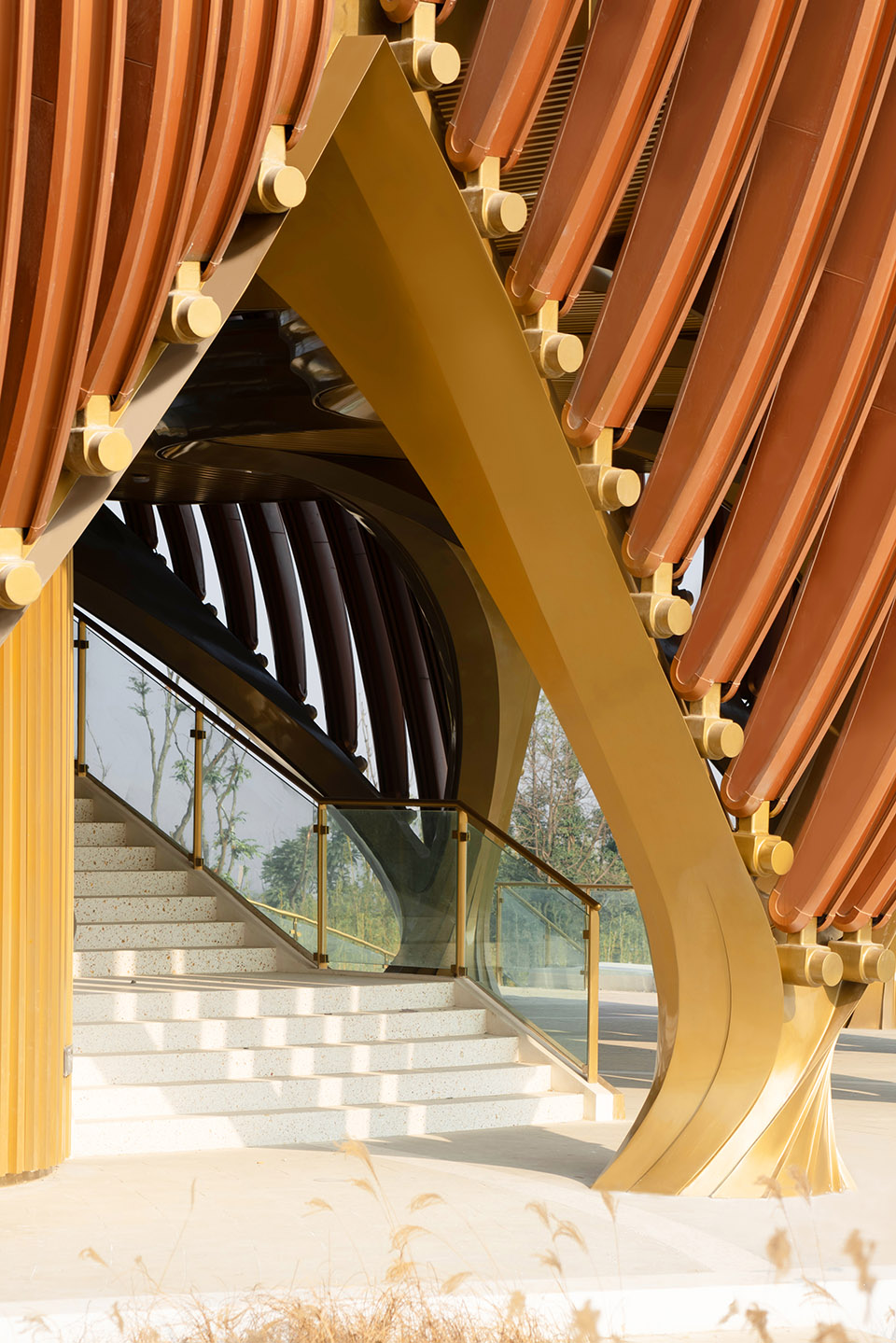 Panda Tower in Chengdu Research Base of Giant Panda Breeding, China by ...