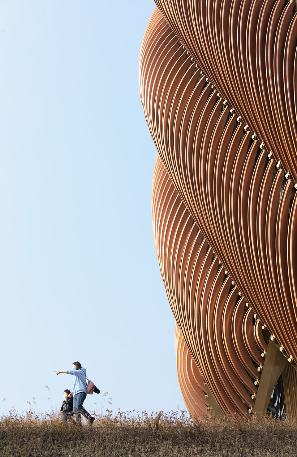Panda Tower in Chengdu Research Base of Giant Panda Breeding, China by ...