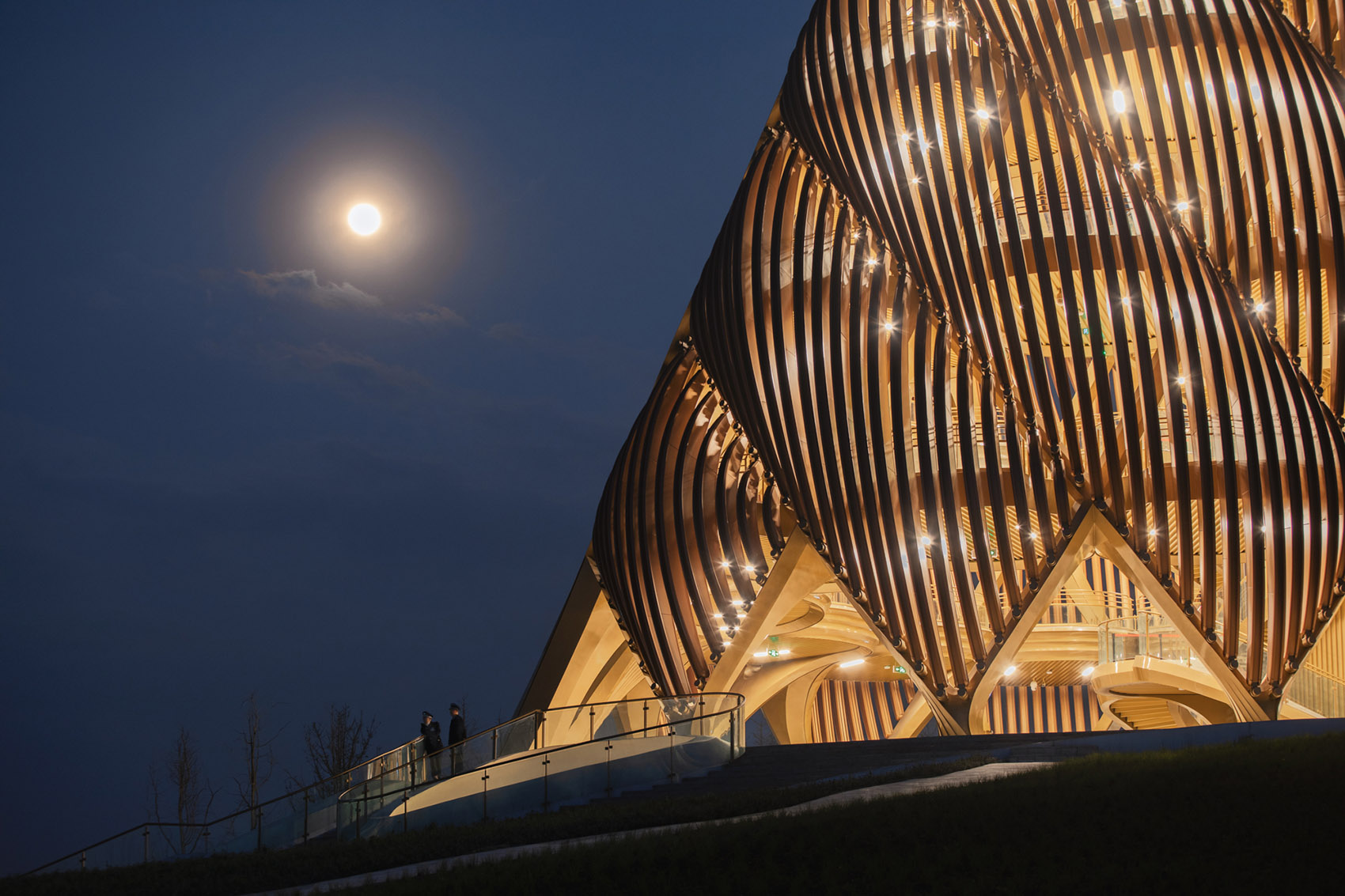 Panda Tower in Chengdu Research Base of Giant Panda Breeding, China by ...