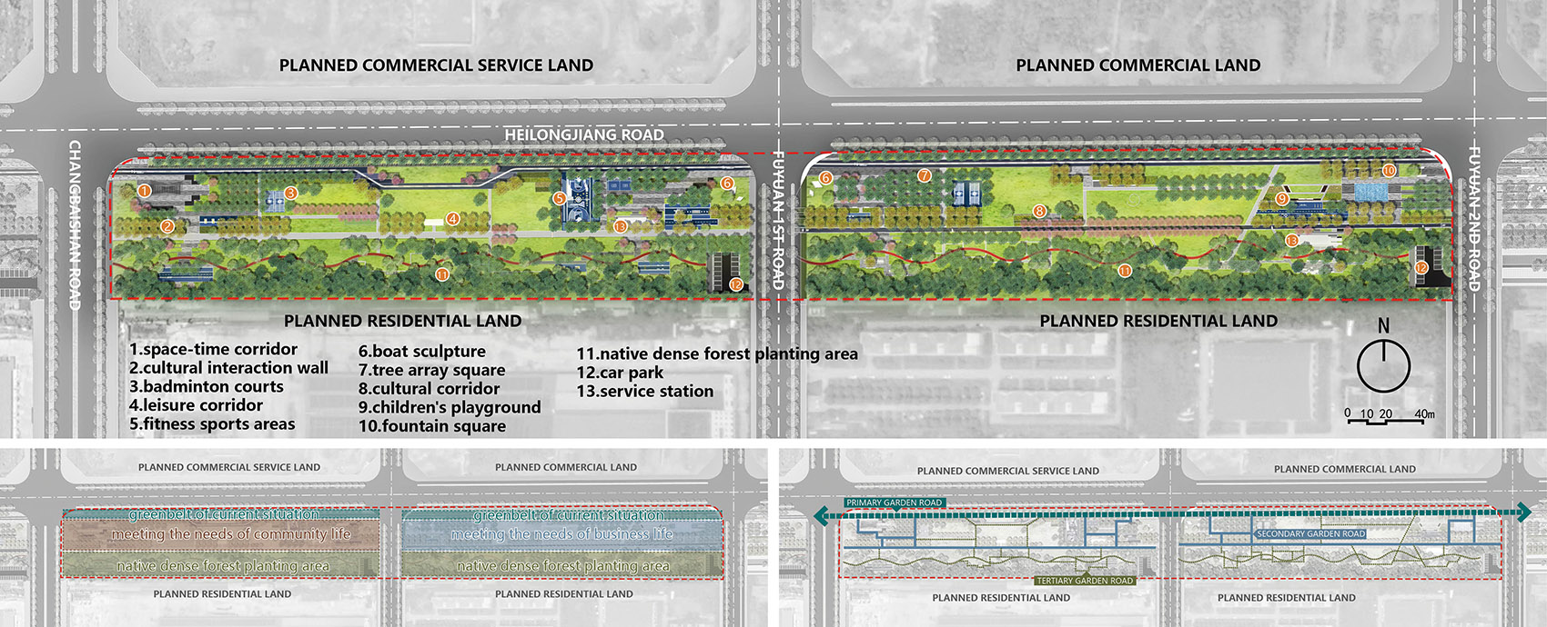 Science & Technology Innovation Green Corridor (Phase I), China by Tong ...