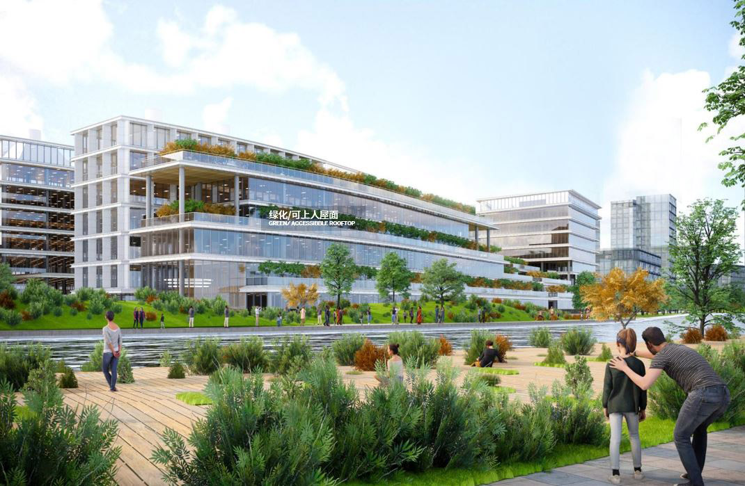 SOM created a “Future City”in Fengxian, Shanghai - 谷德设计网