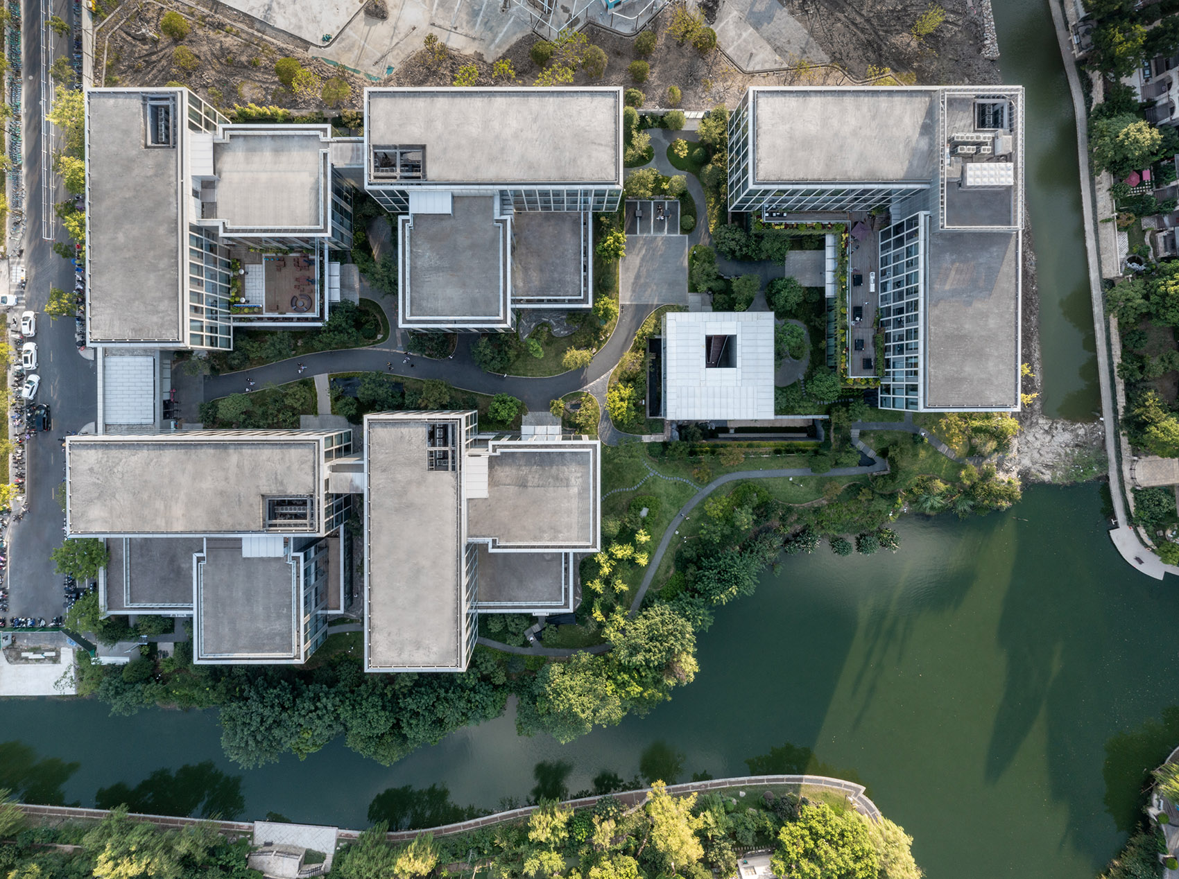 A Collection of Industrial Office Parks – Rich Scenes in Constructed ...