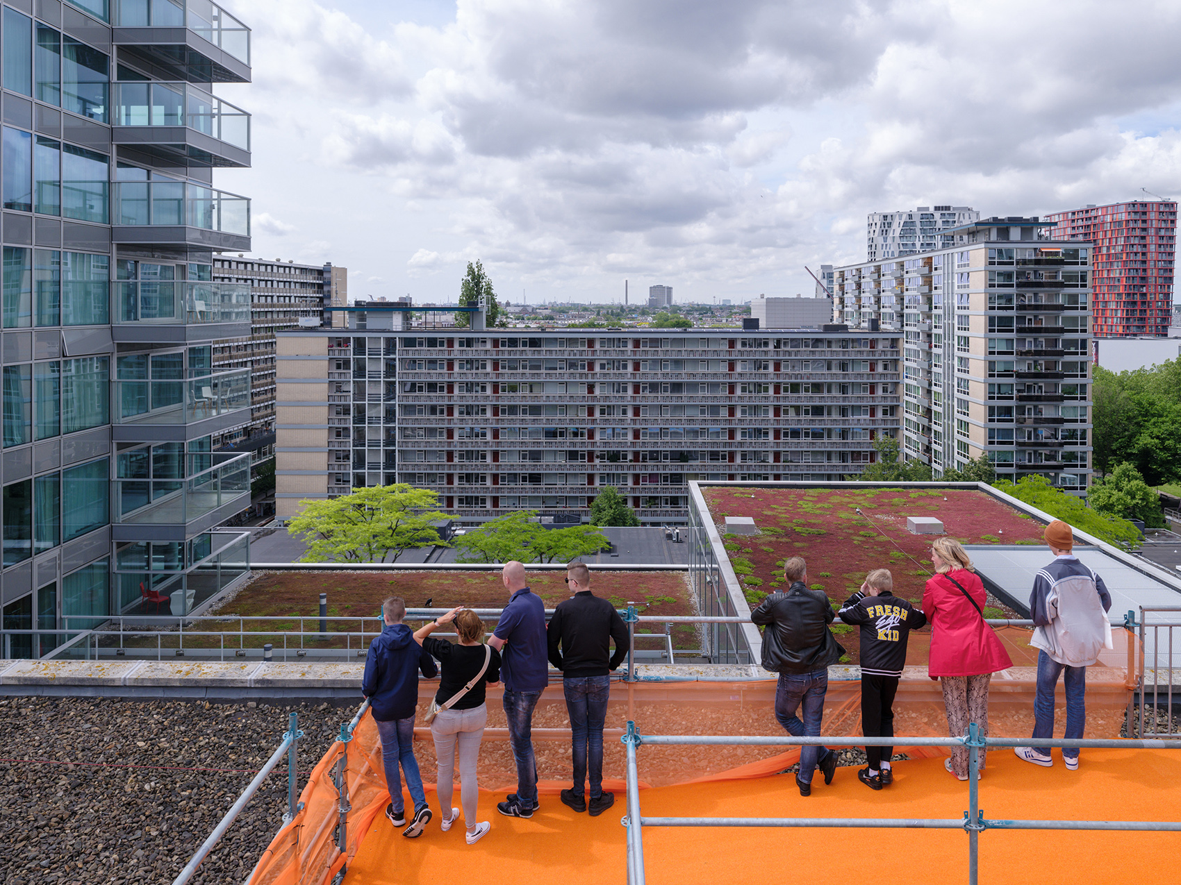 Rotterdam Rooftop Walk by MVRDV - 谷德设计网