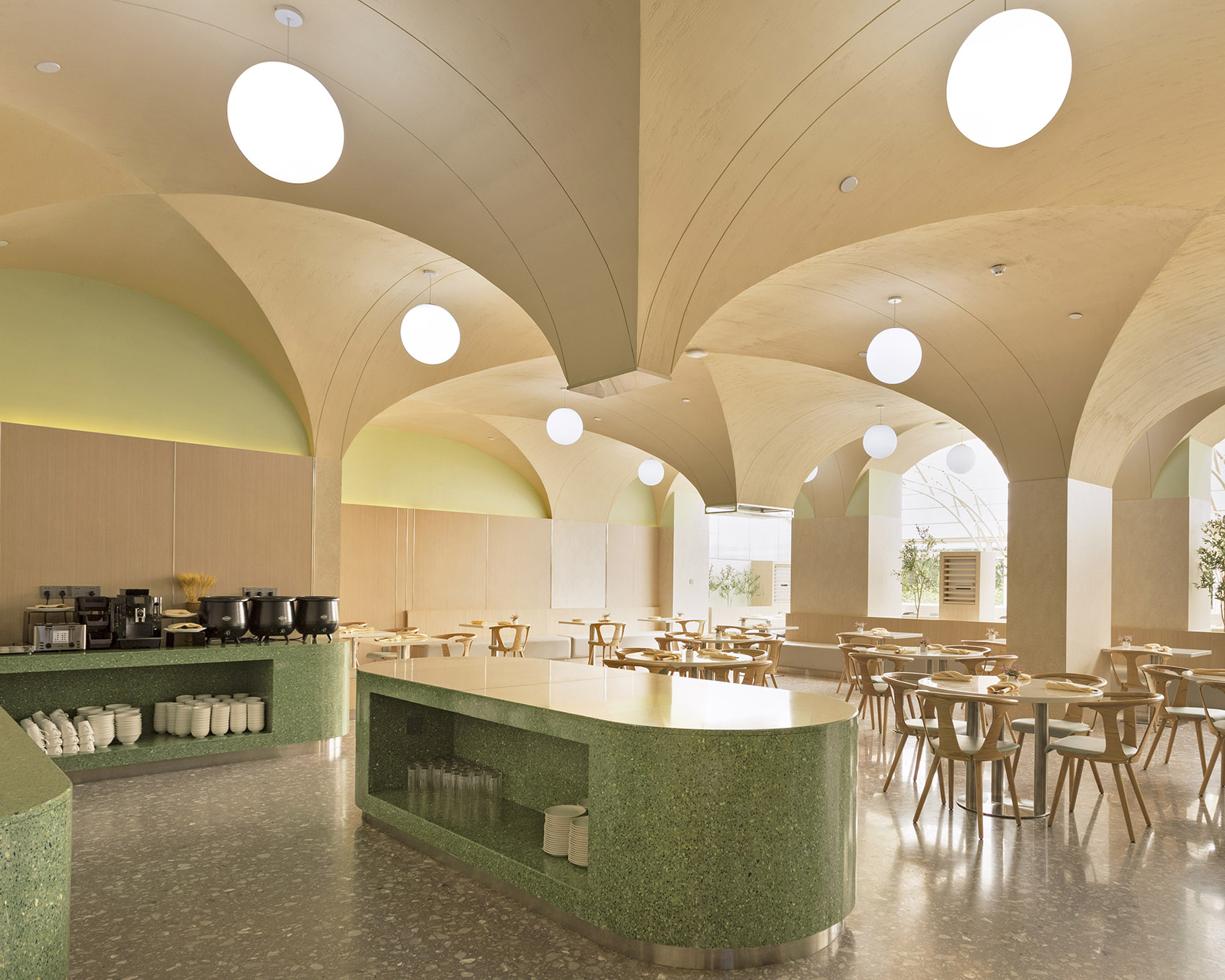 YJG Resort Buffet Restaurant, China by Regular Concept - 谷德设计网