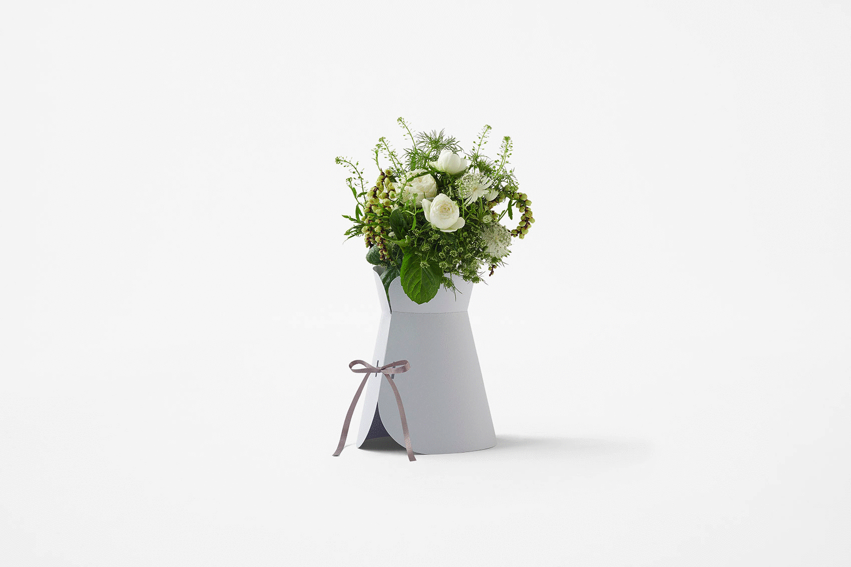 Crepe bouquet by nendo - 谷德设计网