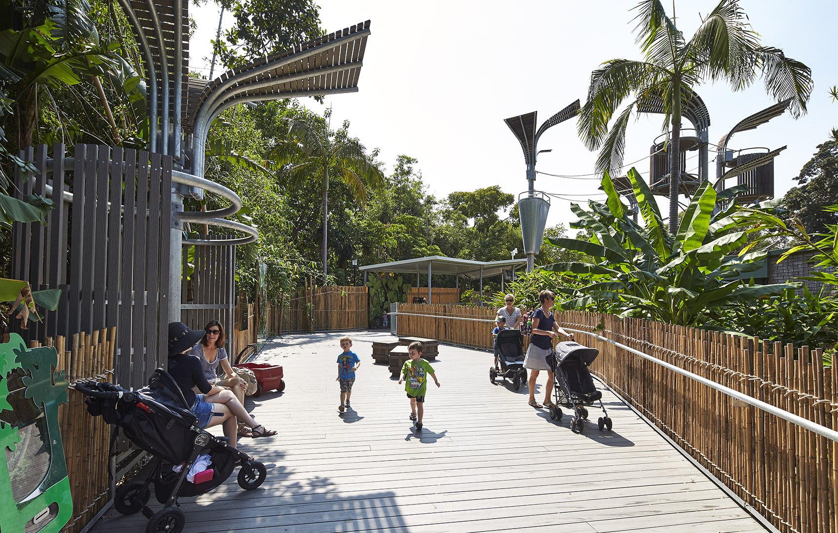 Perth Zoo Orang-utan Exhibit by Iredale Pedersen Hook - 谷德设计网