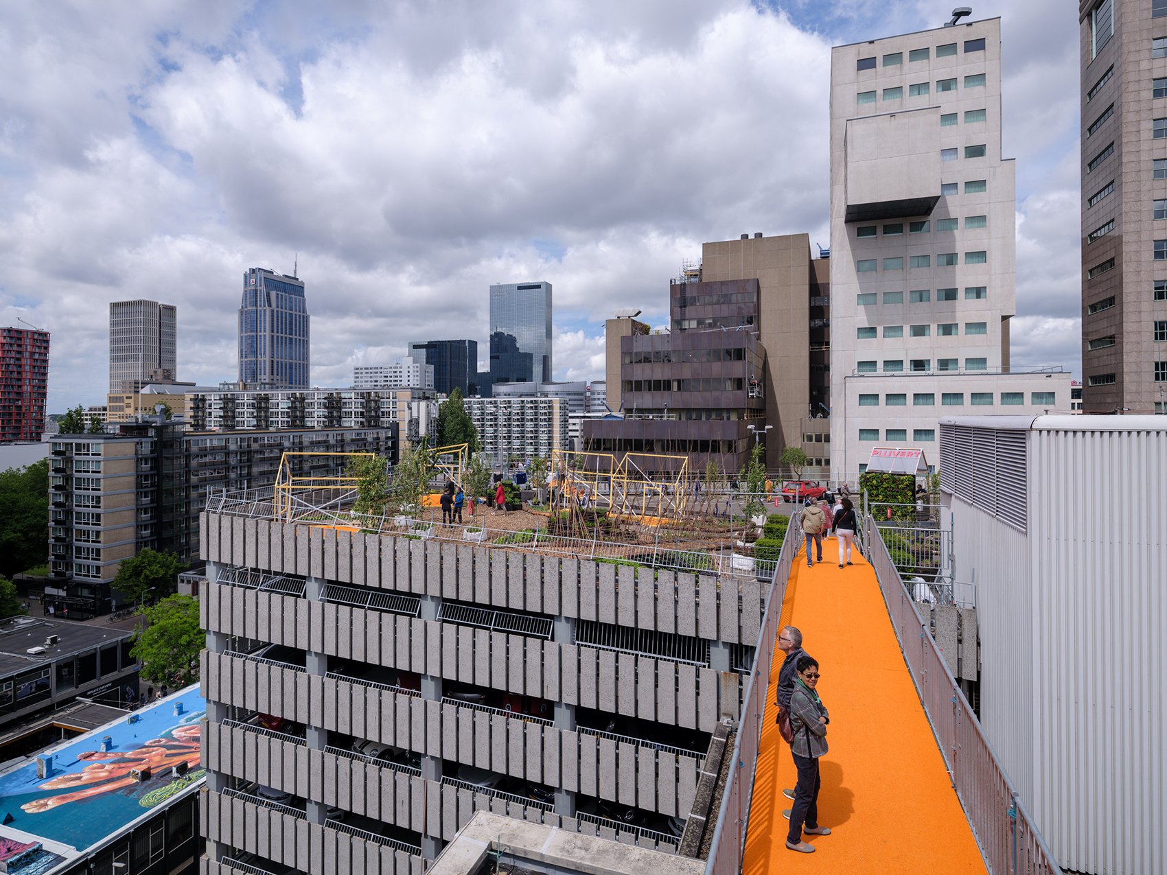 Rotterdam Rooftop Walk by MVRDV - 谷德设计网