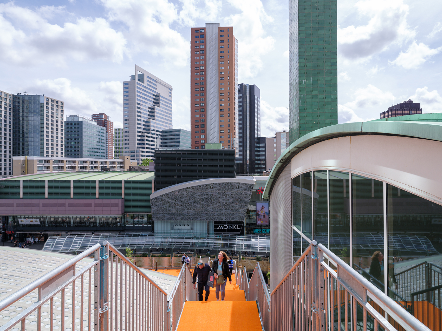 Rotterdam Rooftop Walk by MVRDV - 谷德设计网