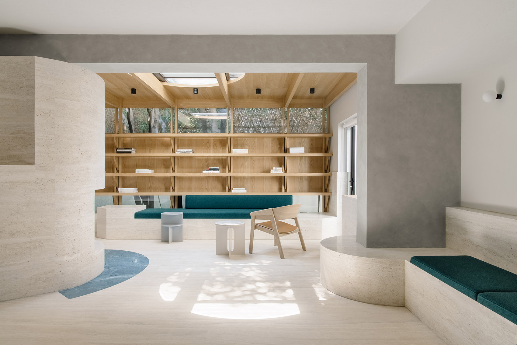 A Private Reading Room, Shanghai, China by atelier tao+c - 谷德设计网