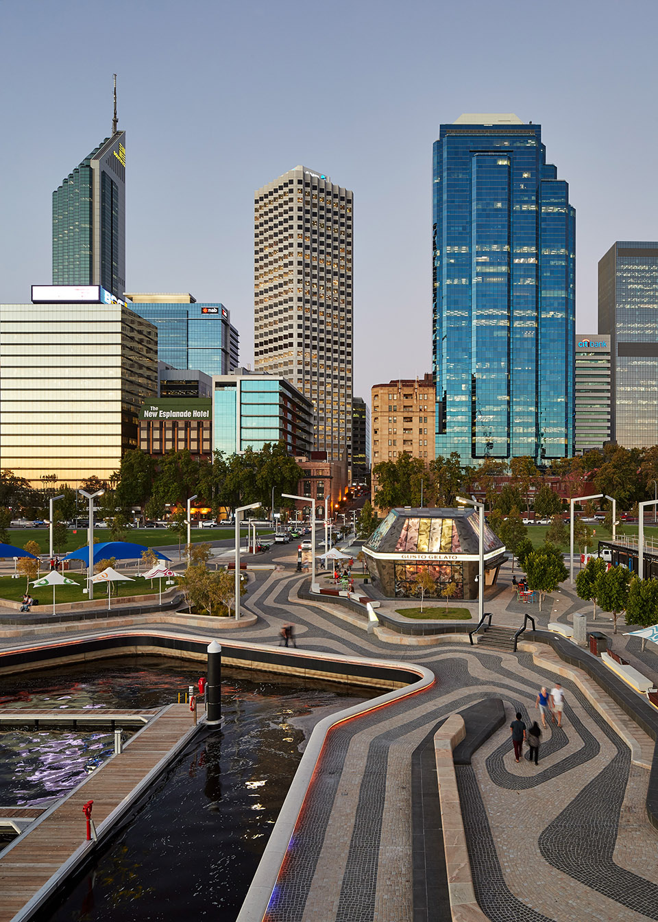 The Elizabeth Quay gelato kiosk by Iredale Pedersen Hook - 谷德设计网