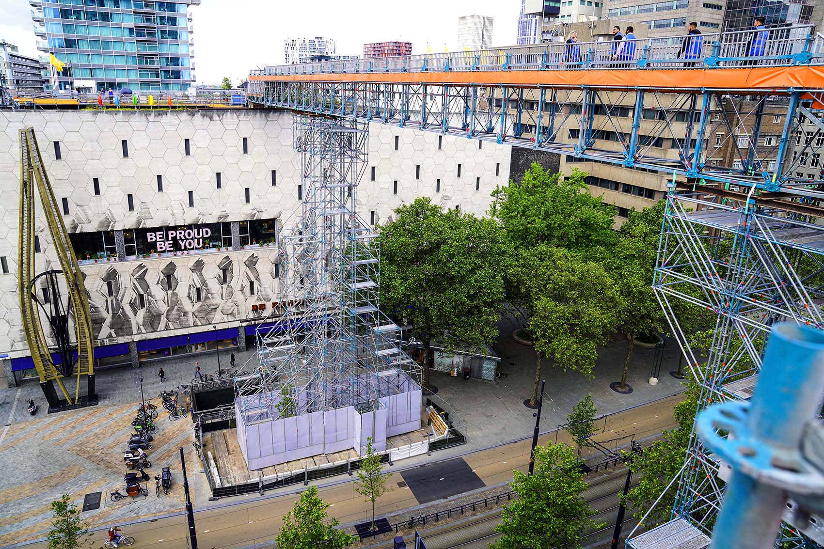 Rotterdam Rooftop Walk by MVRDV - 谷德设计网