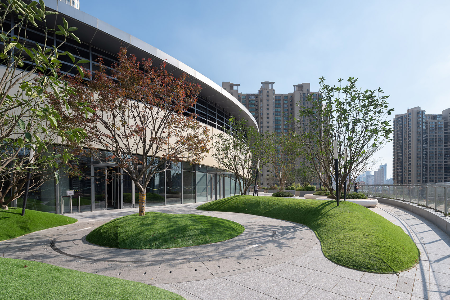 Landscape design of Hall of the Sun, China by Horizon & Atmosphere ...