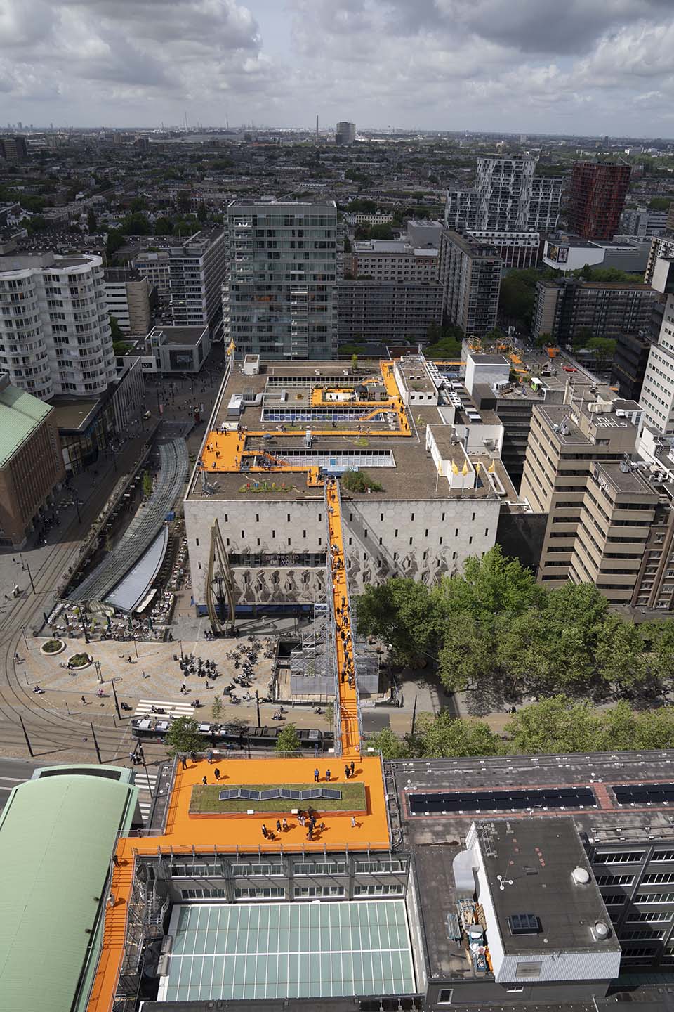 Rotterdam Rooftop Walk by MVRDV - 谷德设计网