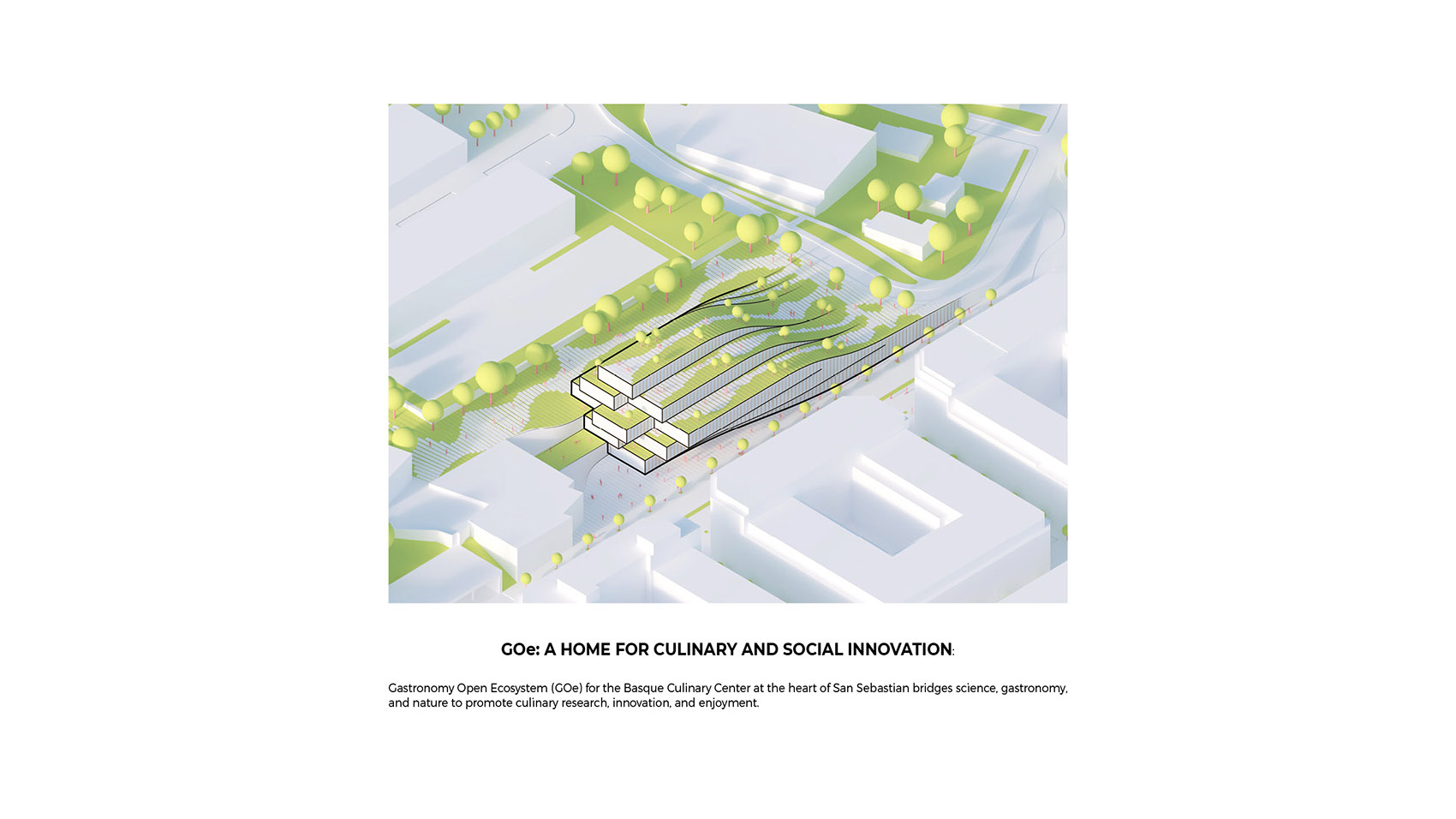 BIG reveals the design proposal for Gastronomy Open Ecosystem (GOe) at ...