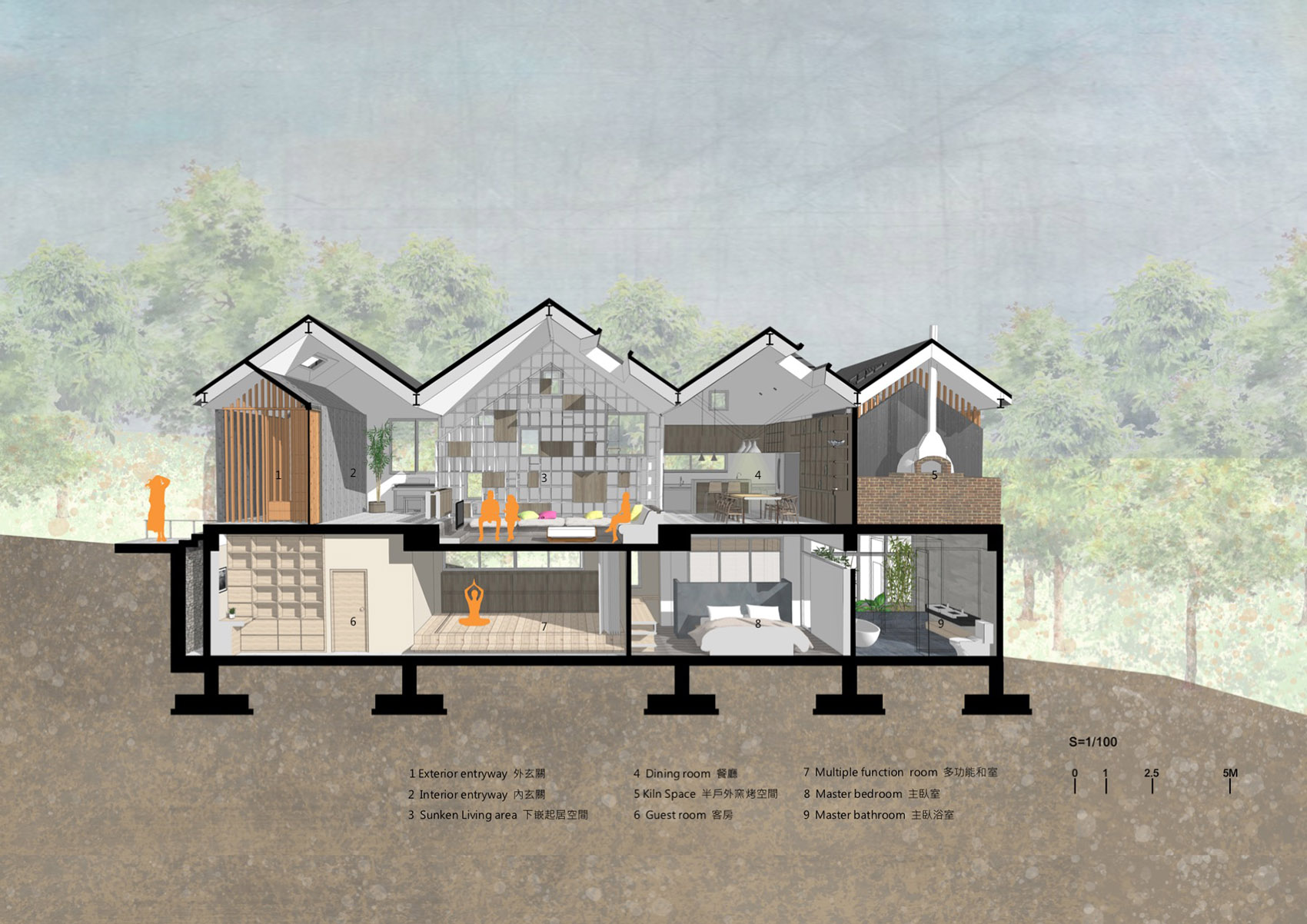 Under the roof House by Emerge Architects - 谷德设计网