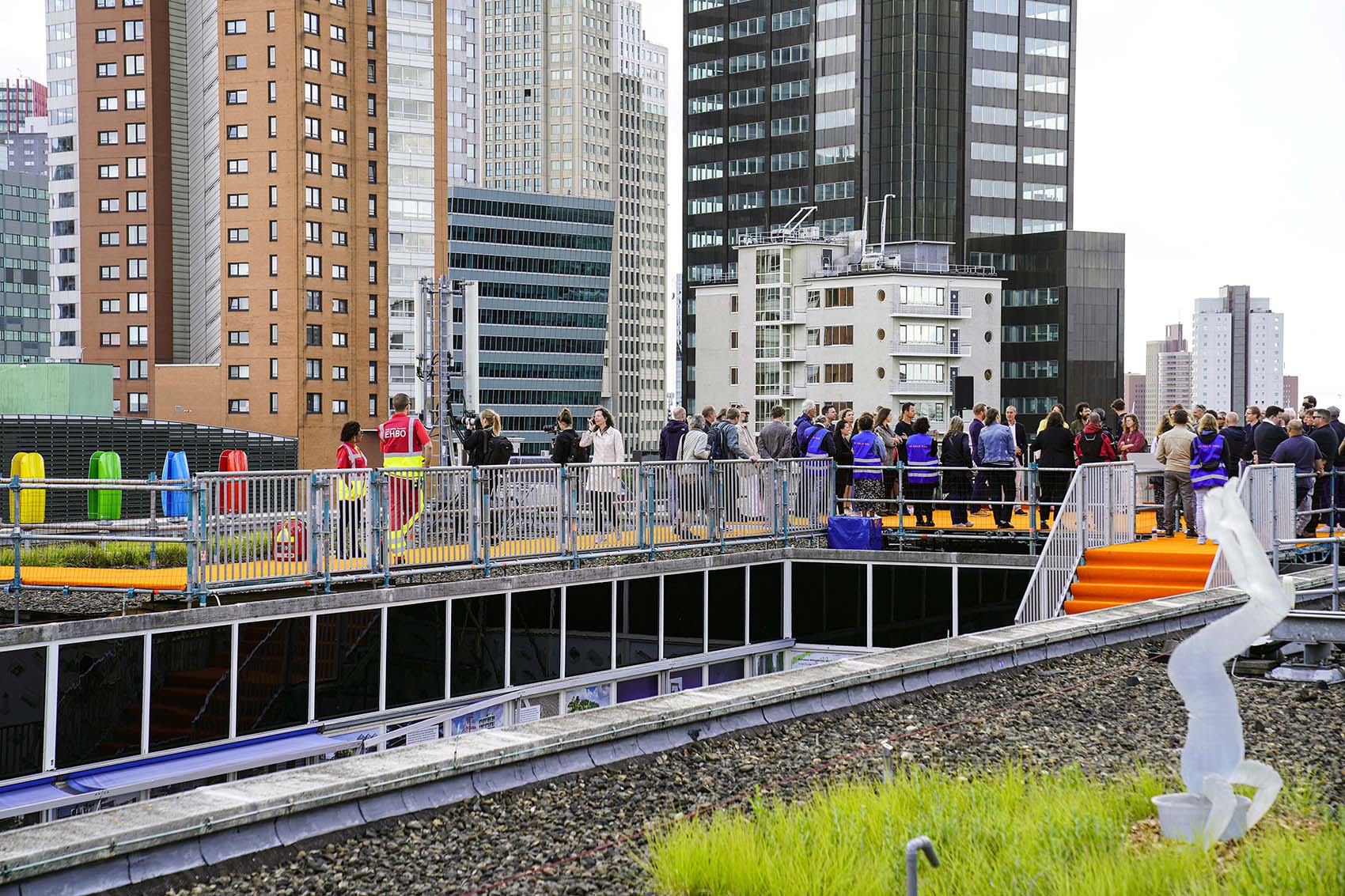 Rotterdam Rooftop Walk by MVRDV - 谷德设计网