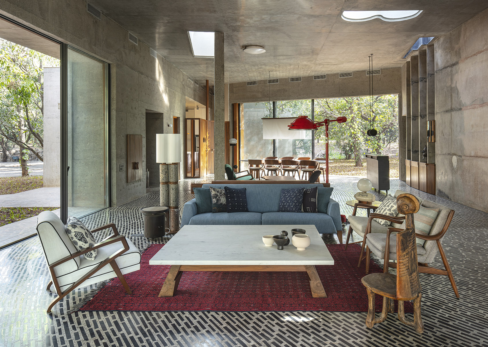 House of Concrete Experiments by Samira Rathod Design Atelier - 谷德设计网