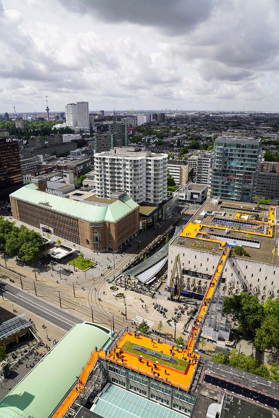 Rotterdam Rooftop Walk by MVRDV - 谷德设计网