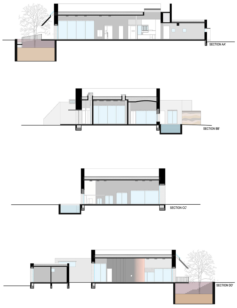 House of Concrete Experiments by Samira Rathod Design Atelier - 谷德设计网