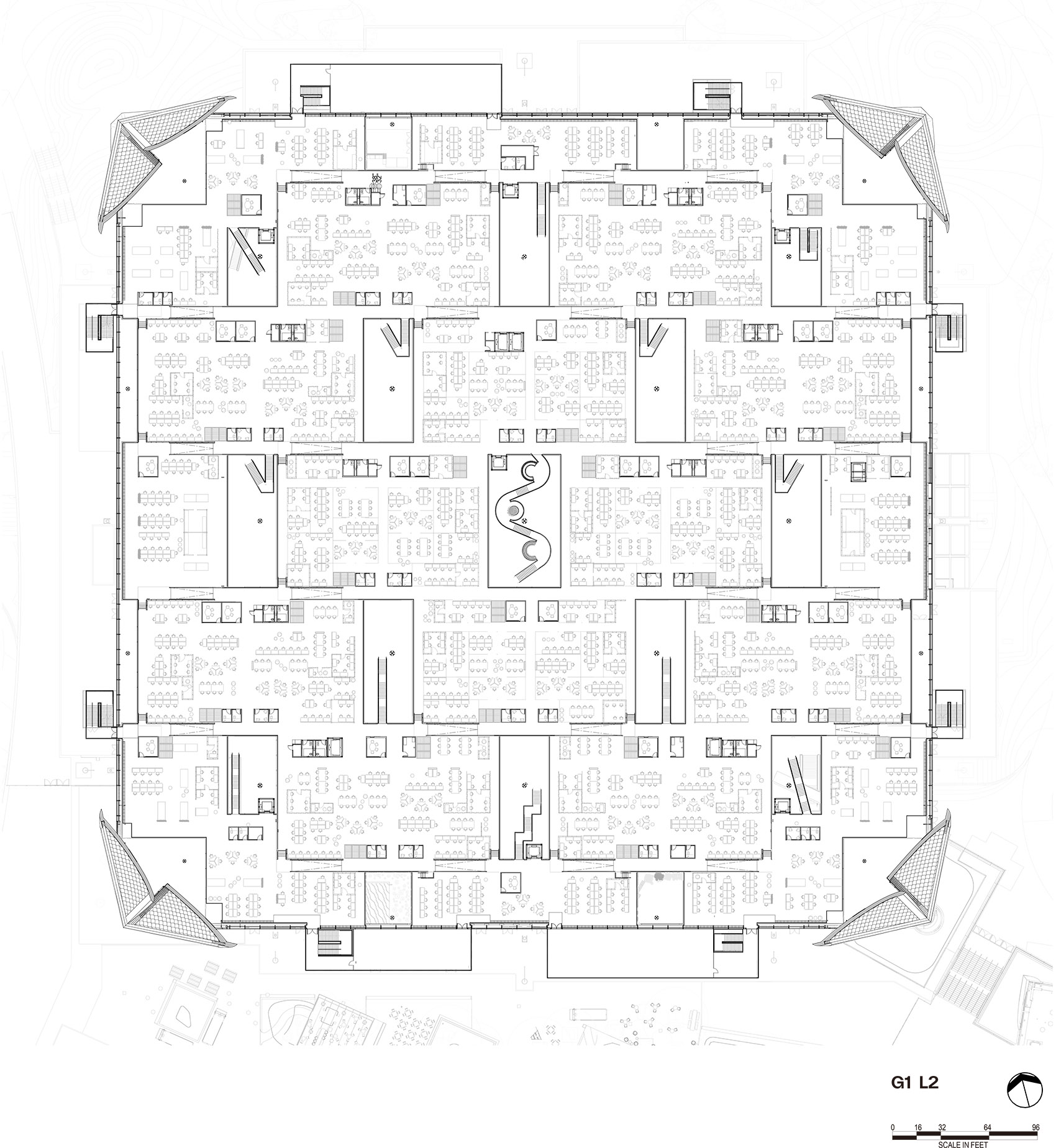 Google Bay View Campus by BIG & Heatherwick Studio - 谷德设计网