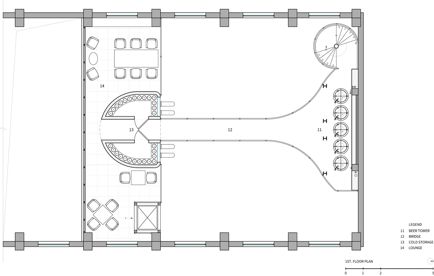 Peiping Machine Taproom, Beijing, China by ATLAS - 谷德设计网