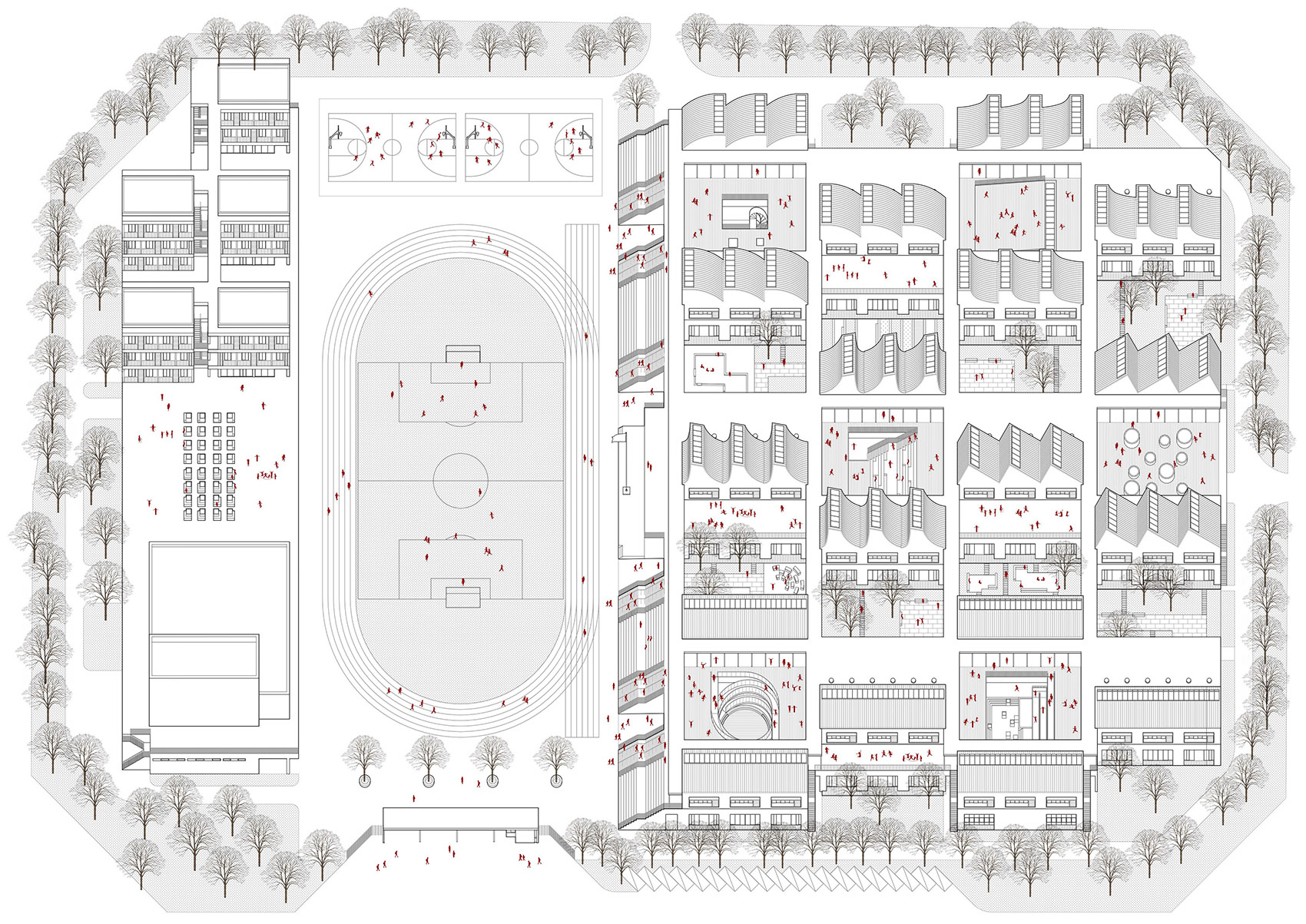The School of Parallel and Light, Sichuan, China by HUA Li - 谷德设计网