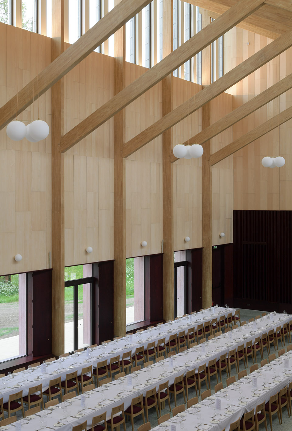 Homerton College Dining Hall, University of Cambridge by Feilden Fowles ...