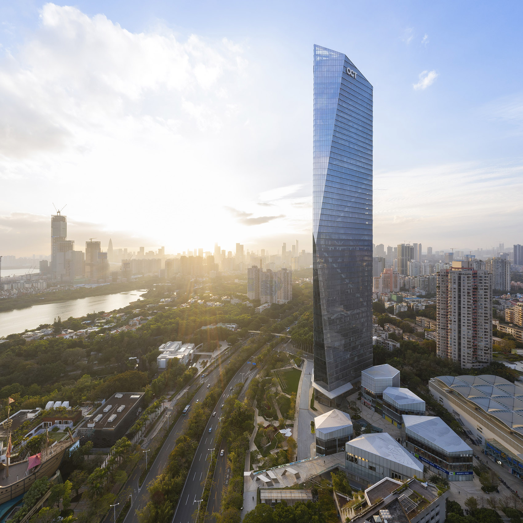 OCT Center, Shenzhen, China by KPF - 谷德设计网