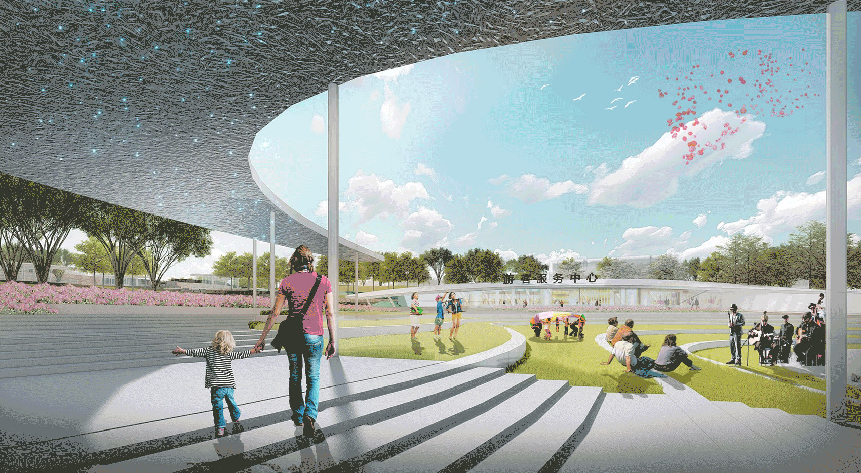 Meihekou Romantic Flower Sea Park, Jilin, China by MILAND DESIGN - 谷德设计网