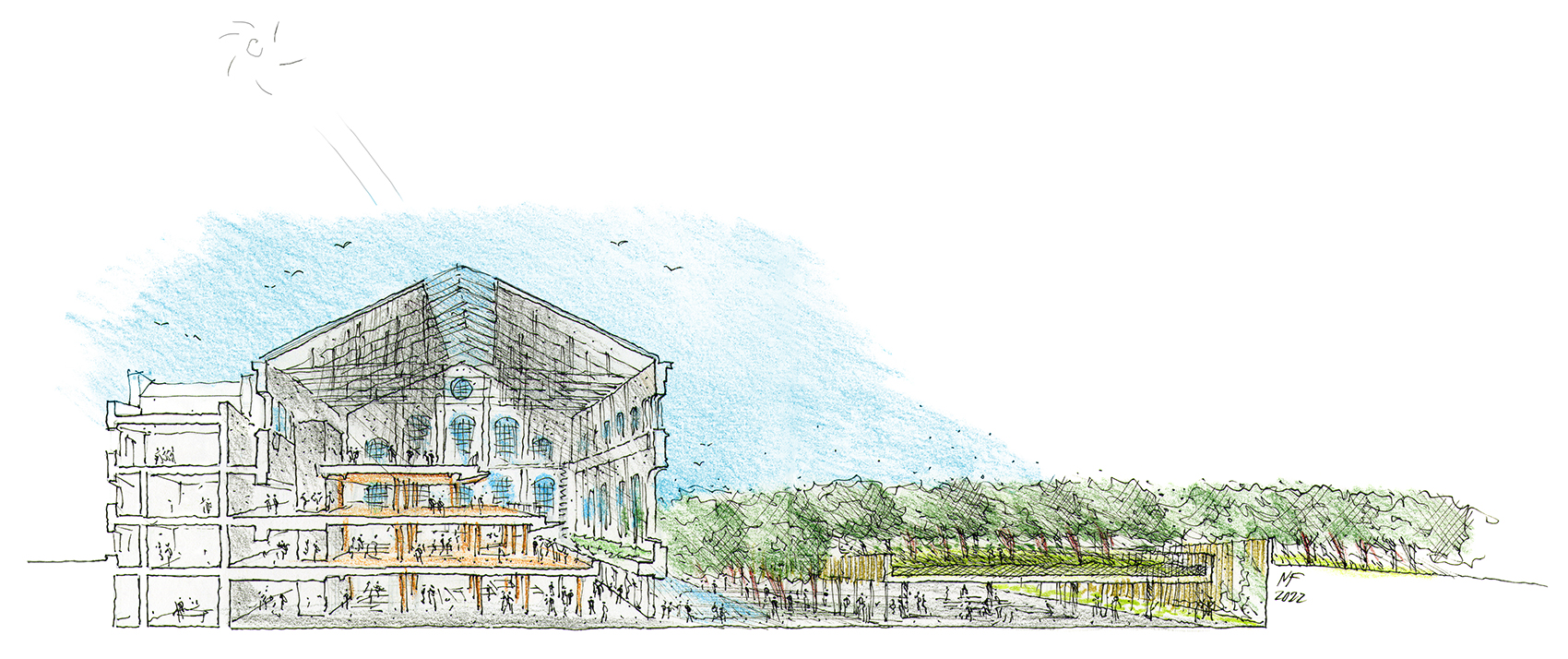 Ombú Office Building by Foster + Partners - 谷德设计网