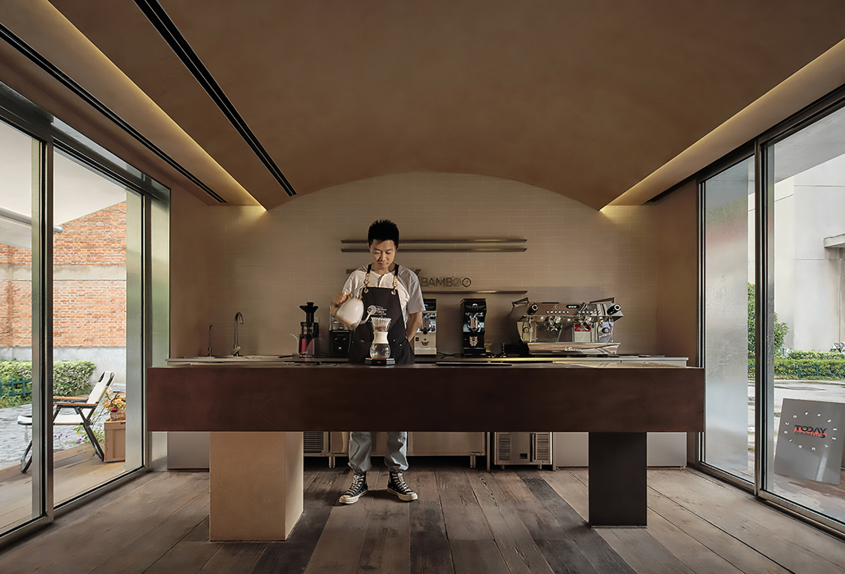 Today Cafe, China by Yue-Design Space Design Studio - 谷德设计网