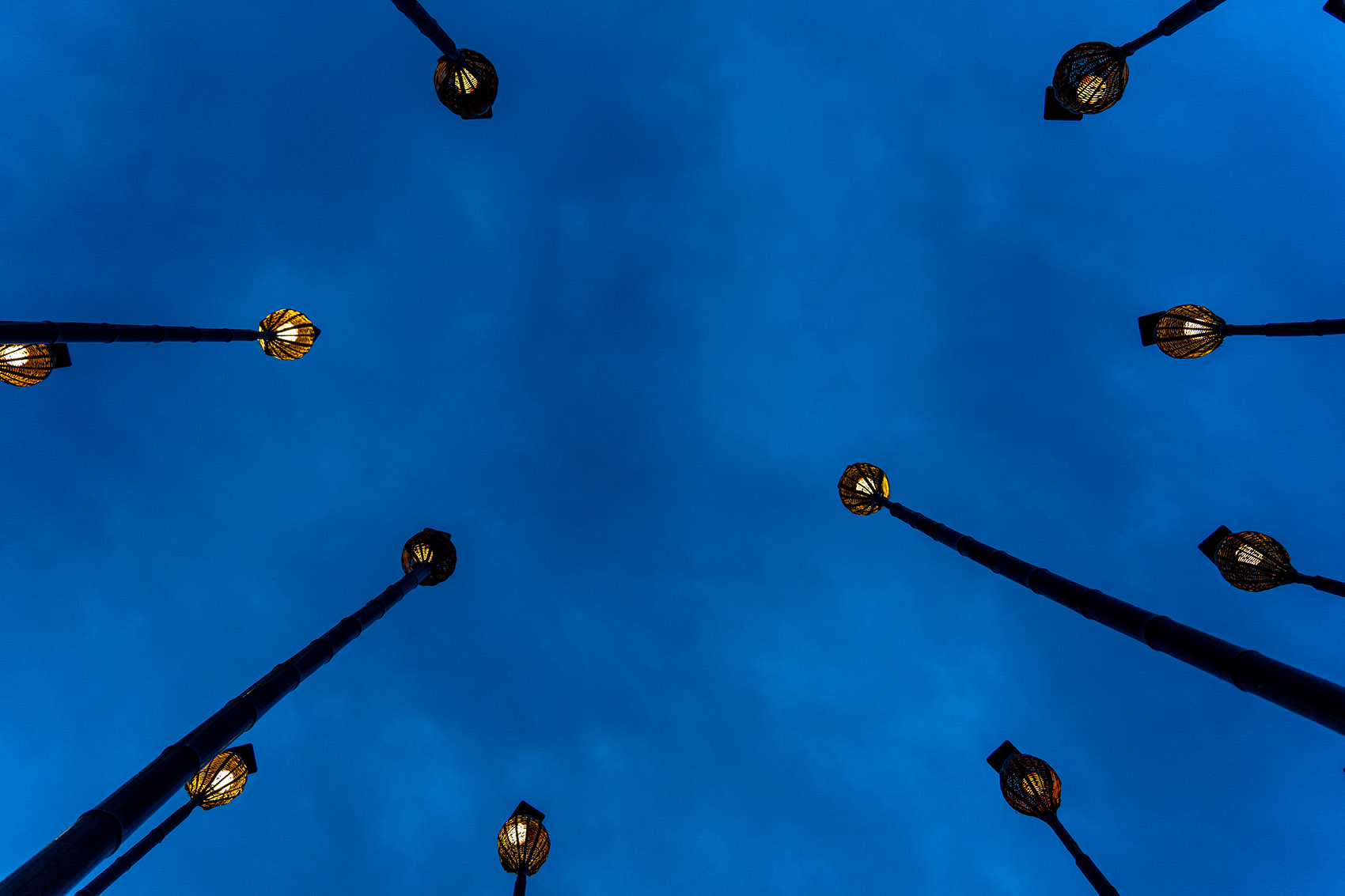 Bamboo Lamp Art Installation “Bamboo Star”, China by Haoshe Space ...